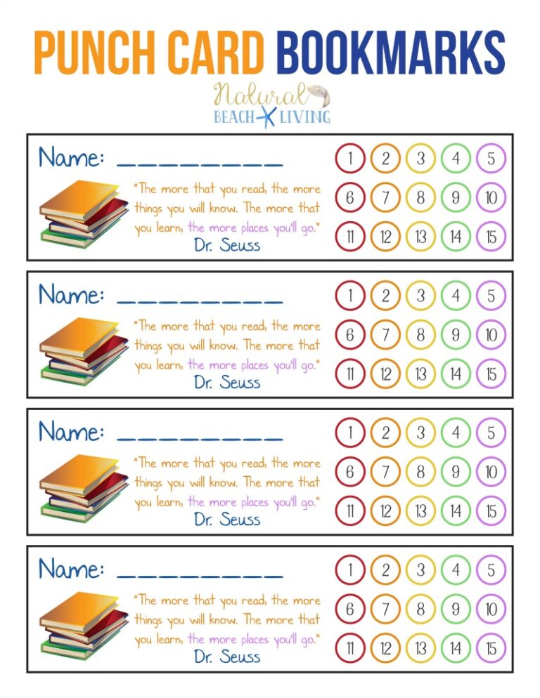Free Printable Bookmarks - Find a Free Printable
