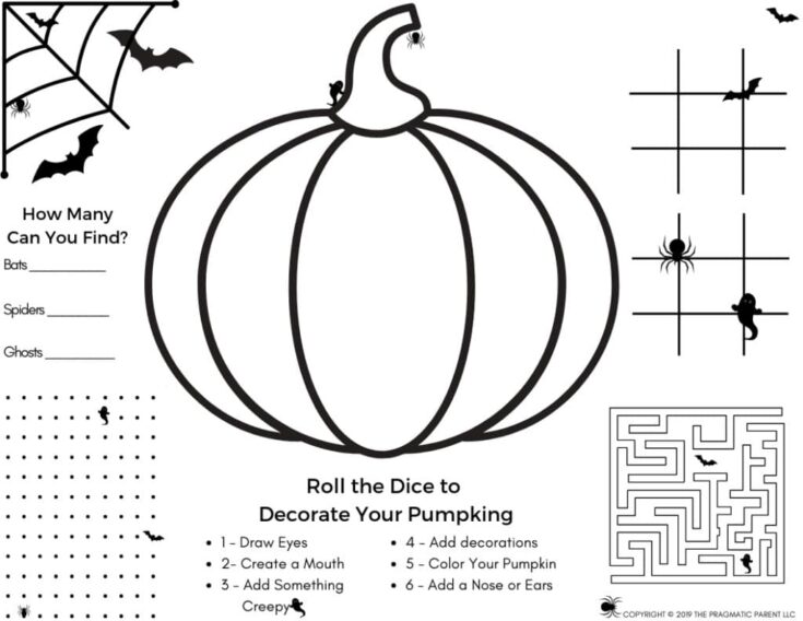 Free Printable Halloween Games And Activities Find A Free Printable