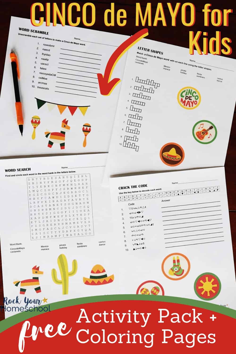 Free Cinco de Mayo Printables - Find a Free Printable