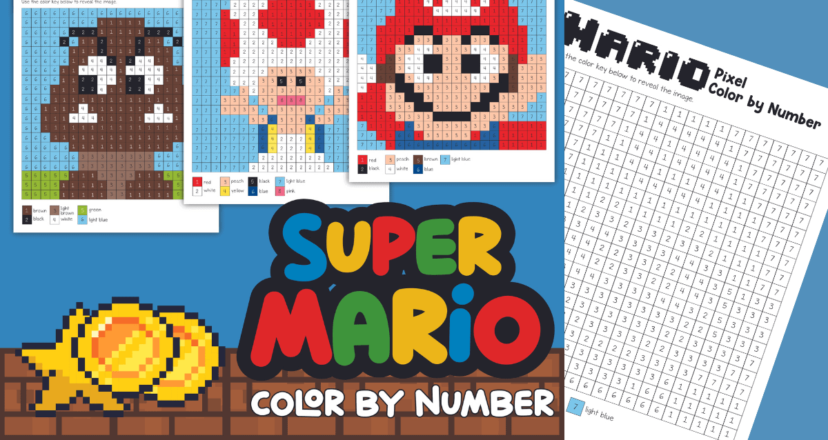 Free Printable Color by Number Worksheets - Find a Free Printable