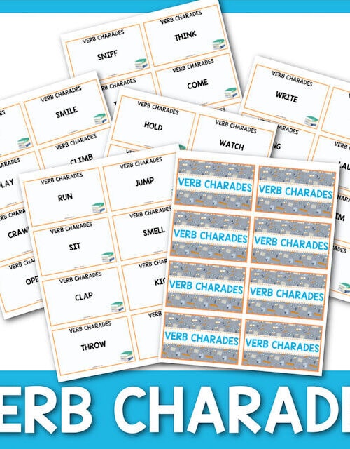 Nature Charades Printable Cards - Find a Free Printable