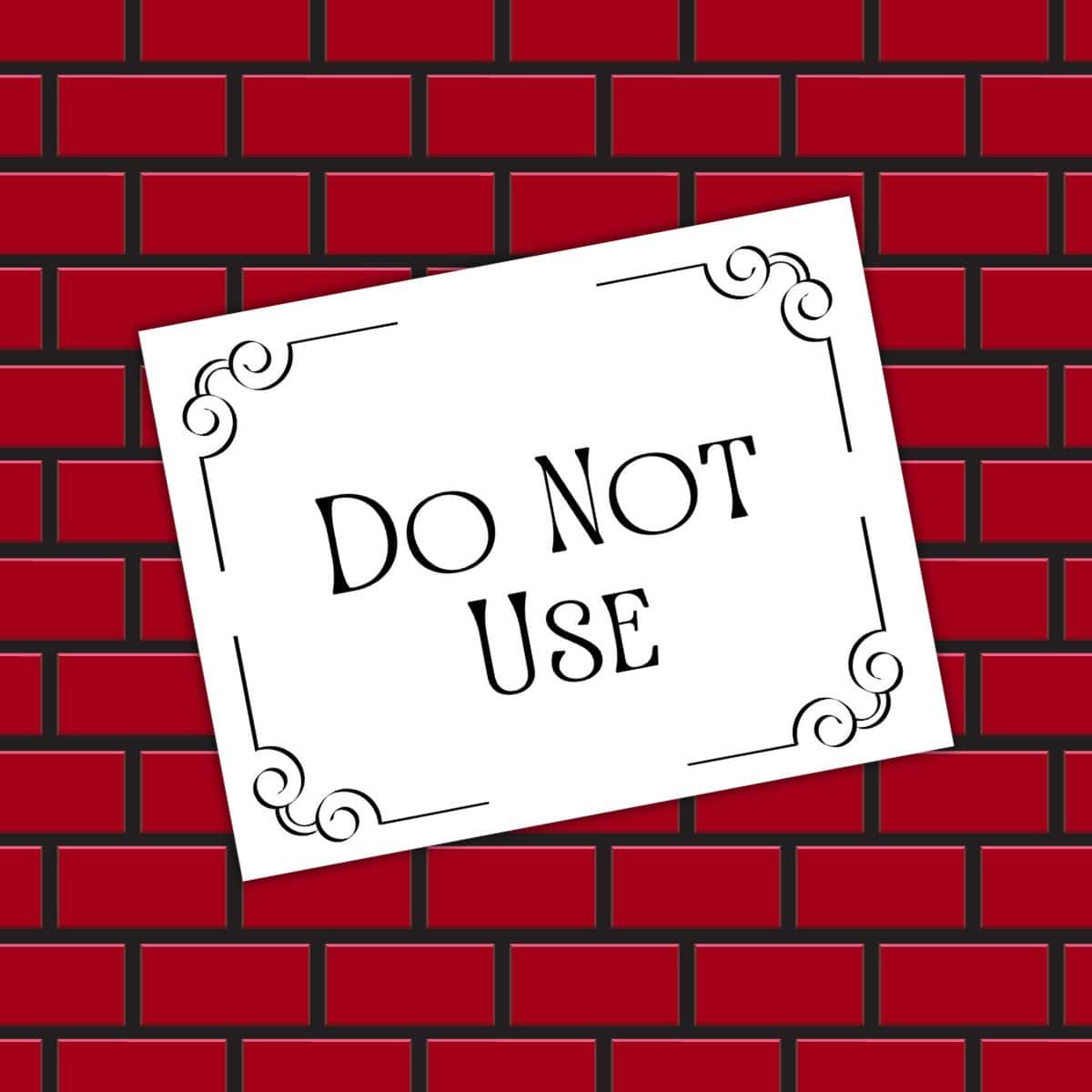 Do Not Use Sign Printable Free Printable Templates Do Not Use Sign Printable Free Printable Templates