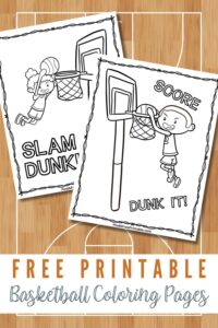 Free Printable Basketball Hoop Coloring Pages for Kids - Find a Free ...