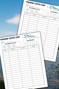 FREE PRINTABLE FISHING CATCH LOG - Find a Free Printable