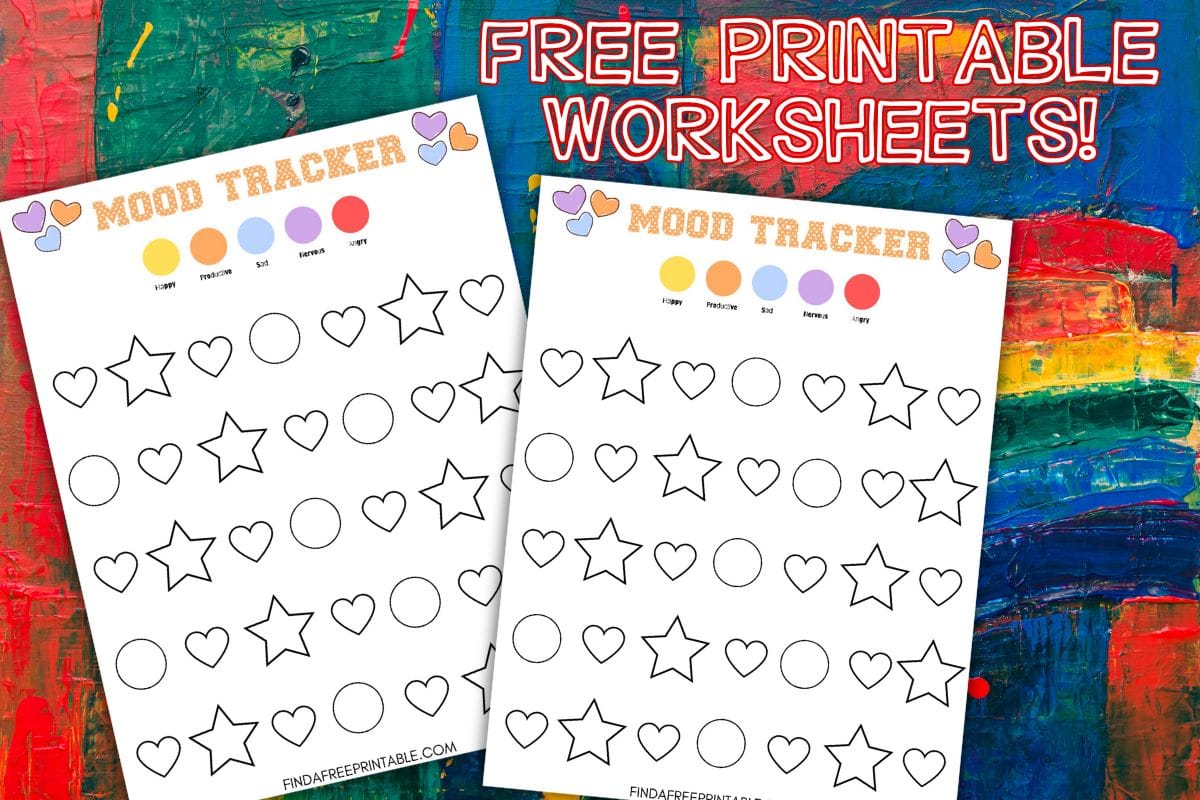 FREE PRINTABLE MOOD TRACKER BULLET JOURNAL - Find a Free Printable