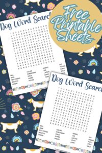 FREE PRINTABLE DOG WORD SEARCH - Find a Free Printable